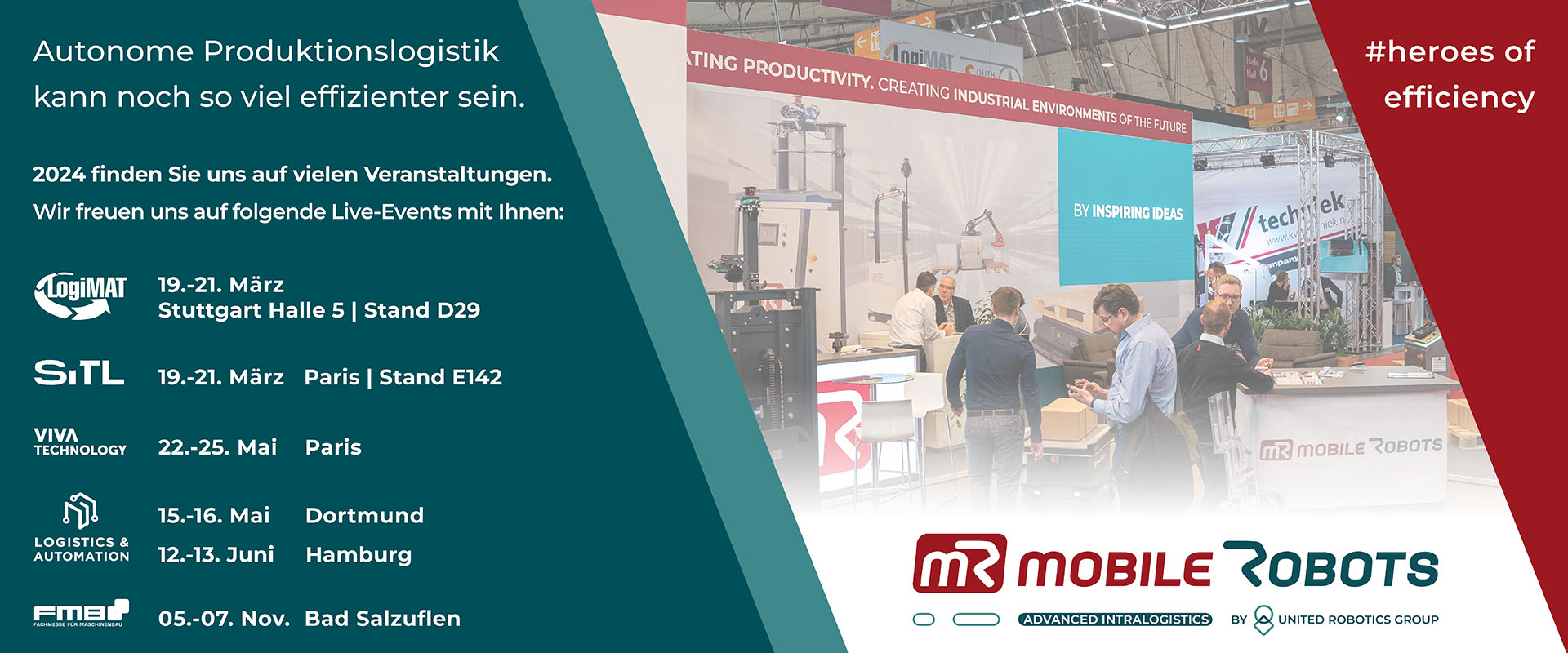 mR MOBILE ROBOTS | Advanced Intralogistics by United Robotics Group