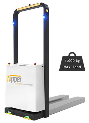 MOBILE ROBOTS | Nipper Pallettruck: Das AGV für Ihren Palettentransport
